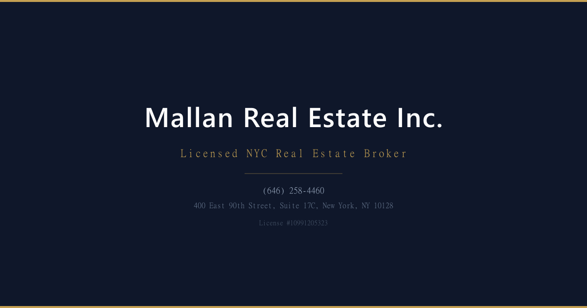 Mallan Real Estate Inc. | Licensed NYC Real Estate Broker
